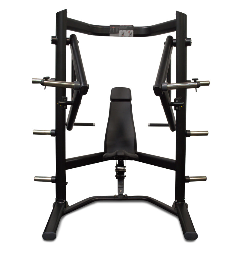 Plate Loaded Decline Chest Press - Lower Chest Strength Trainer ...