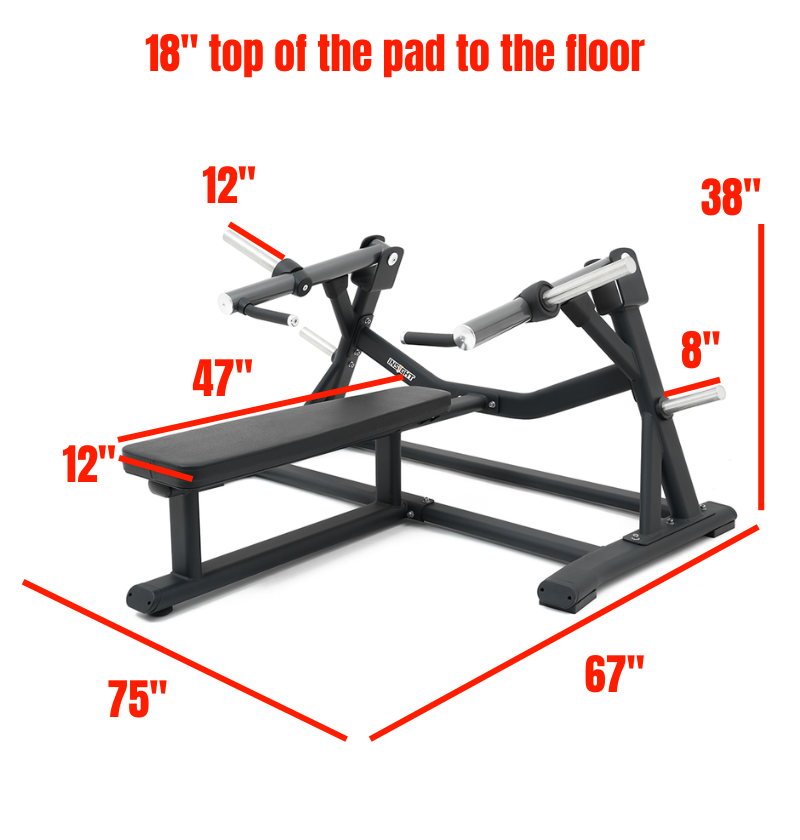 Horizontal Bench Press Machine – Chest & Strength Gear – Extreme ...